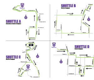 Shuttle Map - Western USC